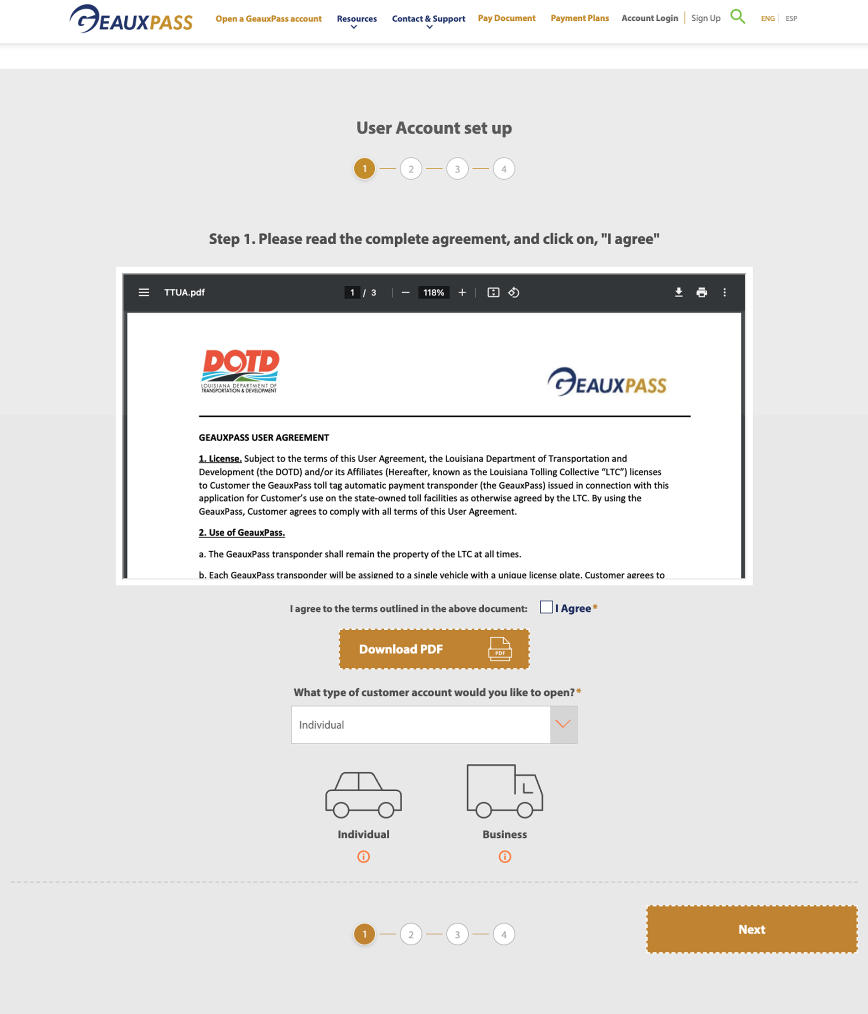 TOLLING - Belle Chasse Bridge and Tunnel Replacement Project